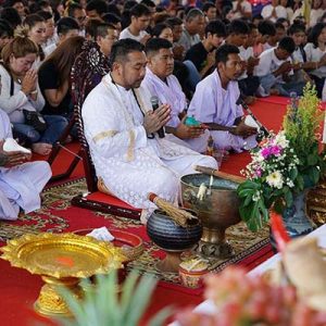 Grand Master Ajarn Ohr Thai Tattoo V.I.P Service To Temple 1